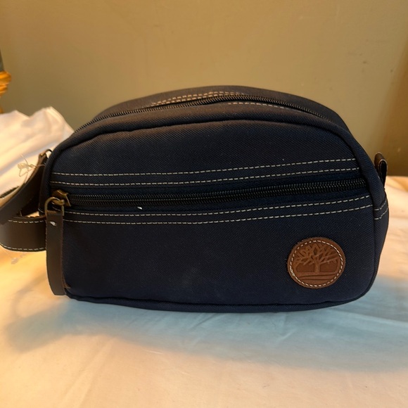 Timberland | Bags | Timberland Navy Blue Canvas Mens Bag | Poshmark